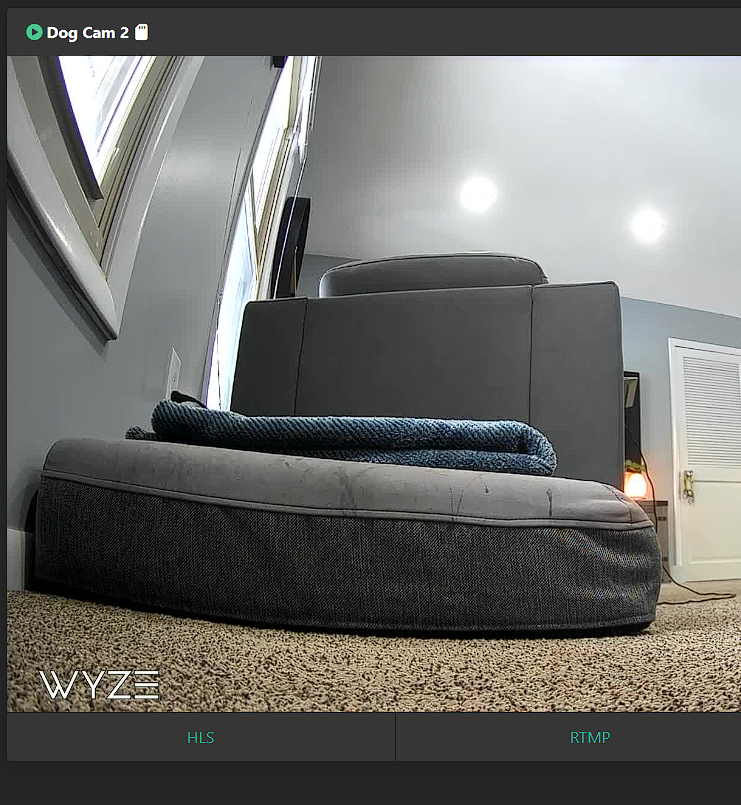 Wyze V3 working unable to view recordings on Wyze Pan V1 wz_mini_hacks · blakeblackshear frigate ...