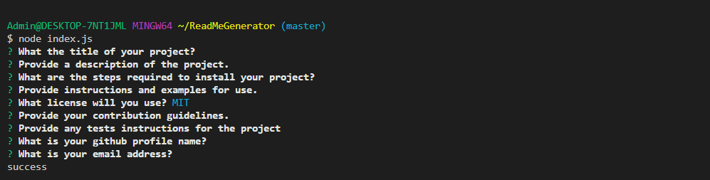 GitHub - justinwilliamsrva/ReadMeGenerator