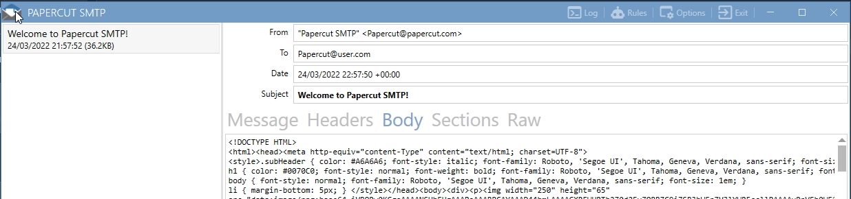 Can't view e-mail · Issue #221 · ChangemakerStudios/Papercut-SMTP · GitHub