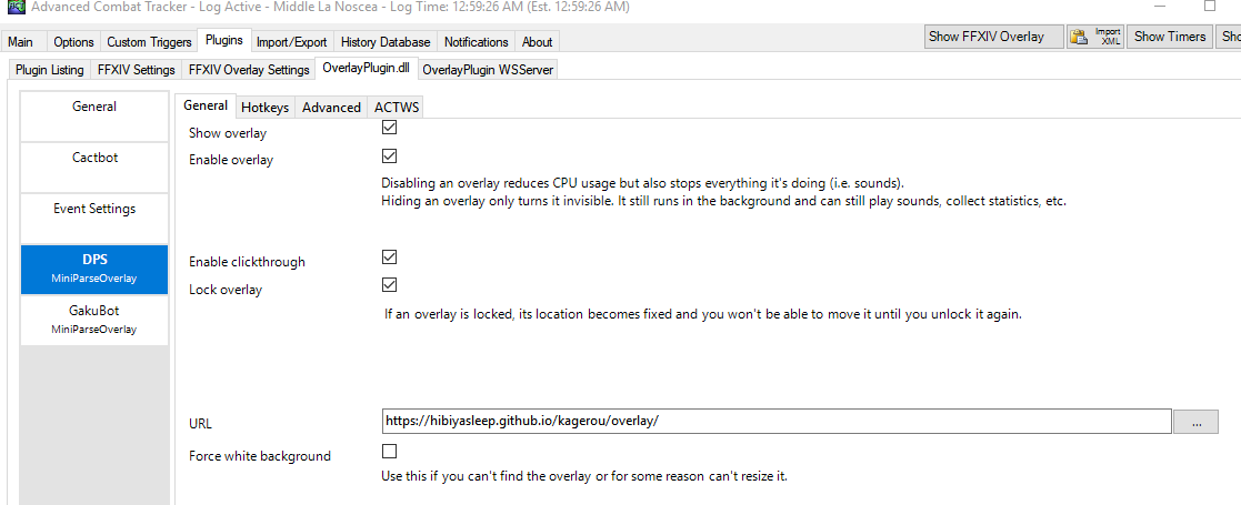 I'm not hearing the triggers of my cactbot. · Issue #1318 · quisquous/cactbot · GitHub