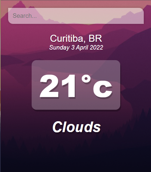 GitHub - pedro5655/Wheater-app