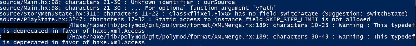 Question: I have this error compilating funkin · Issue #1304 · FunkinCrew/Funkin · GitHub