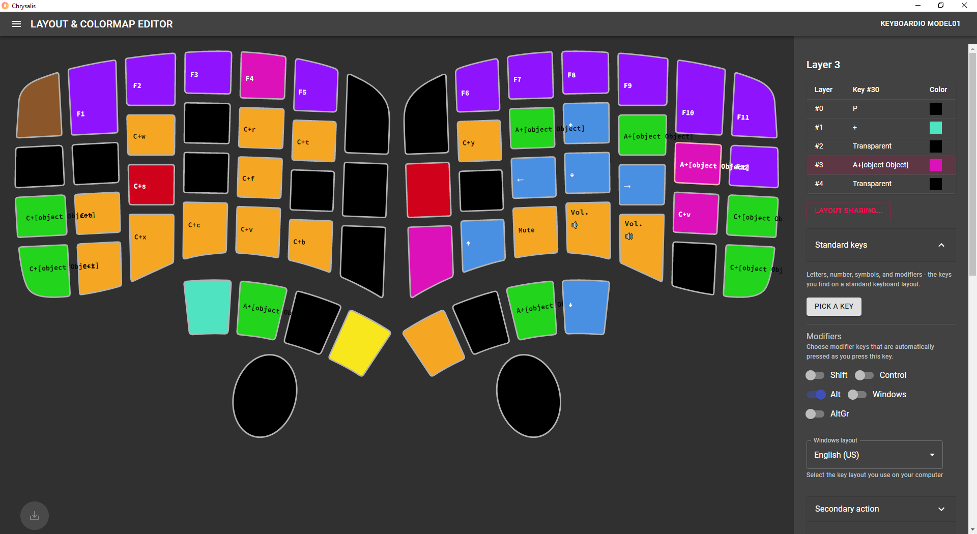0.82 - some key + modifier combos don't display properly · Issue #645 ...