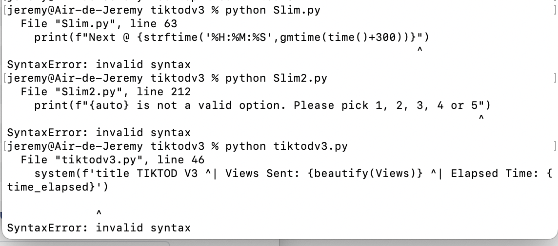 invalide syntaxe · Issue #89 · kangoka/tiktodv3 · GitHub