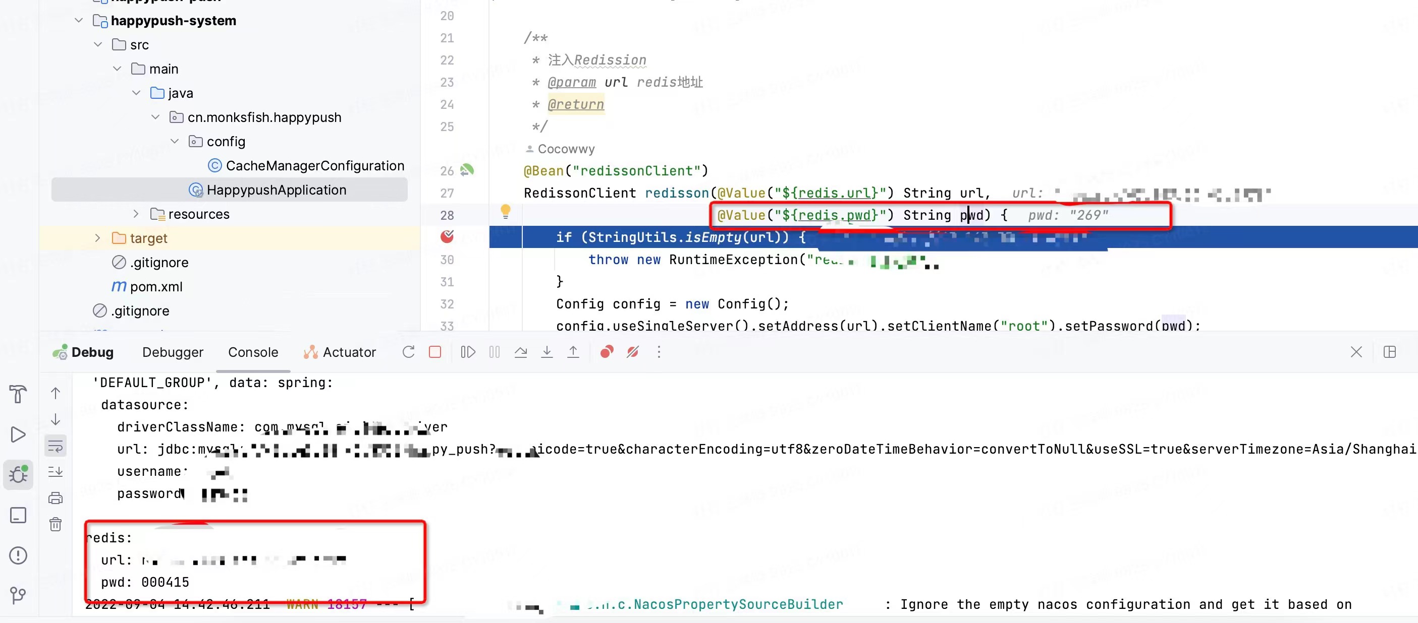 读取nacos配置的值和实际值不一样 · Issue #9090 · alibaba/nacos · GitHub