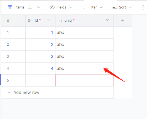 🔦 Feature: Should be able to add unique constraints to columns · Issue #4728 · nocodb/nocodb ...
