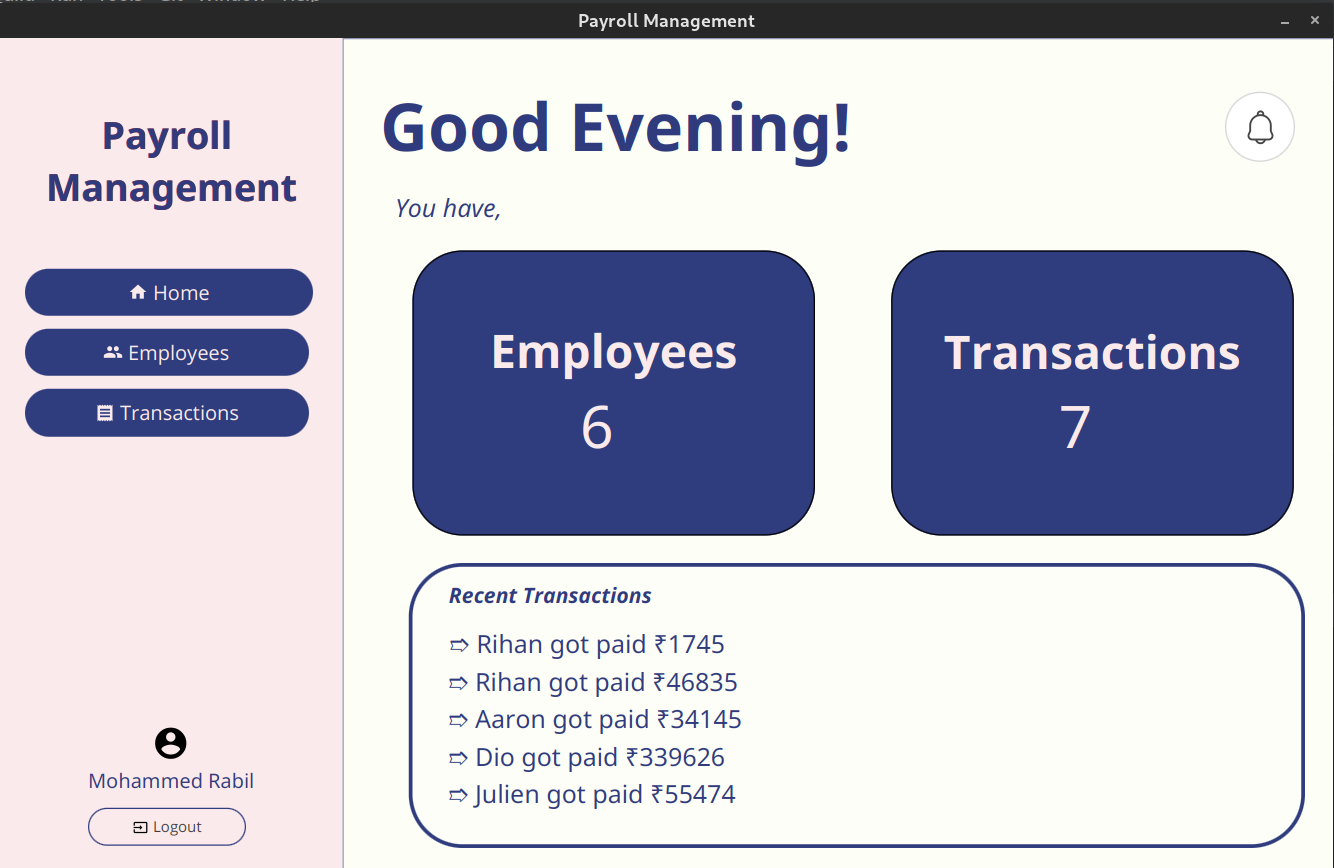 GitHub - rabilrbl/Payroll-Management: A simple payroll management ...