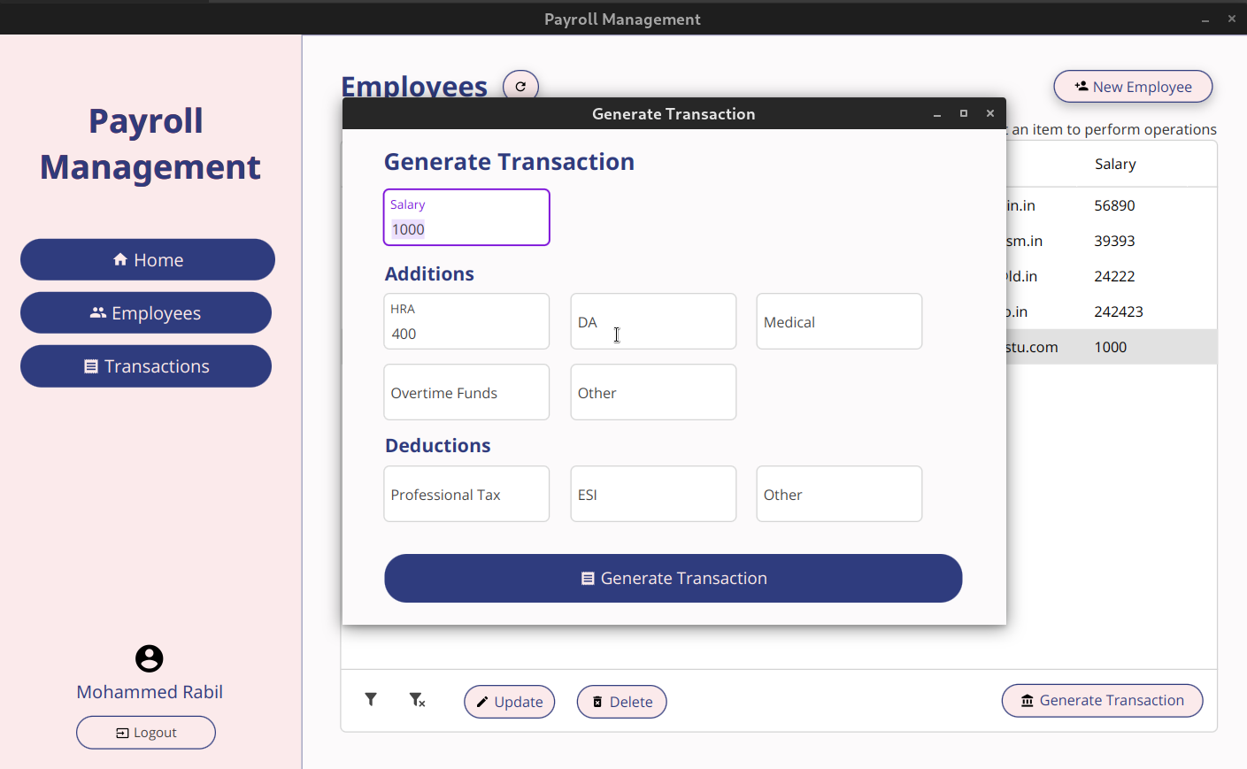 GitHub - rabilrbl/Payroll-Management: A simple payroll management ...