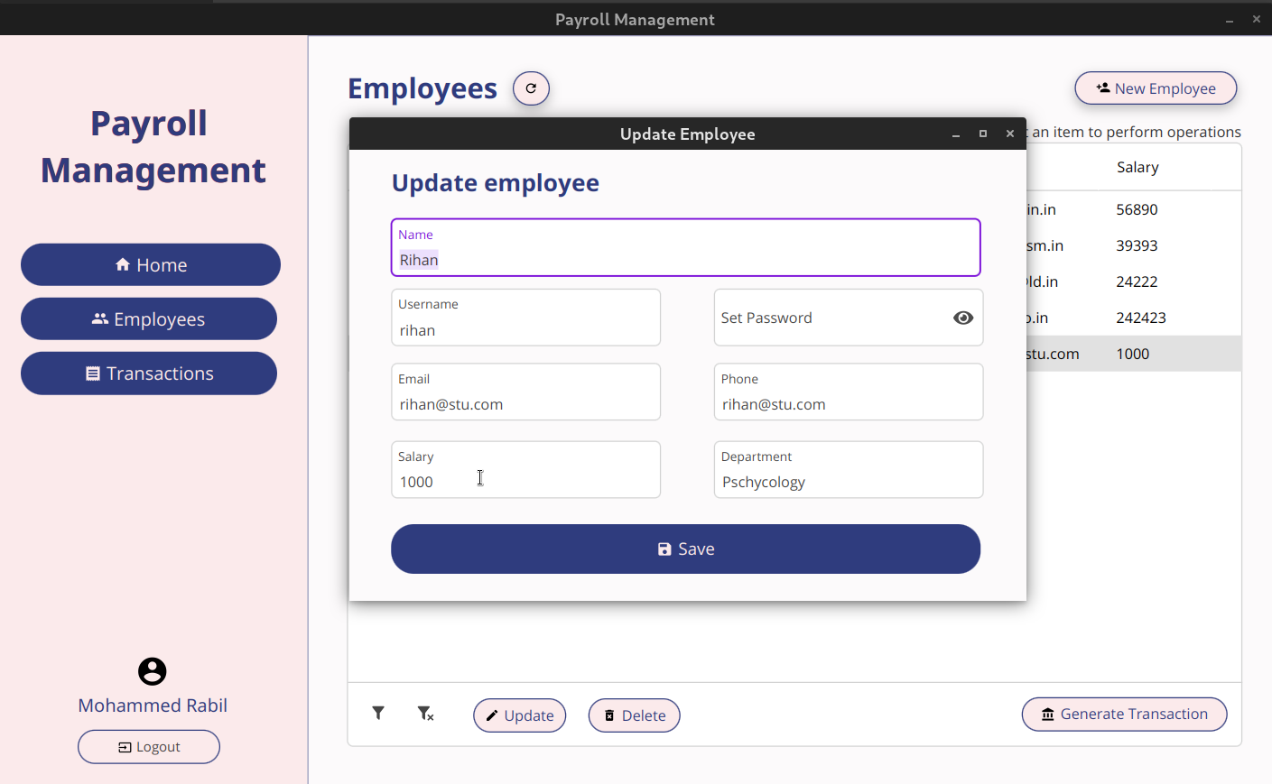 GitHub - rabilrbl/Payroll-Management: A simple payroll management ...