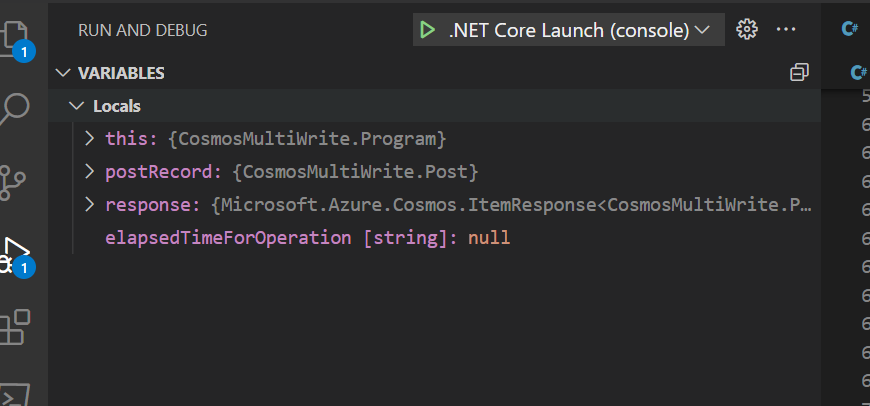 response.Diagnostics.GetClientElapsedTime() ==> TimeStamp null returned ...