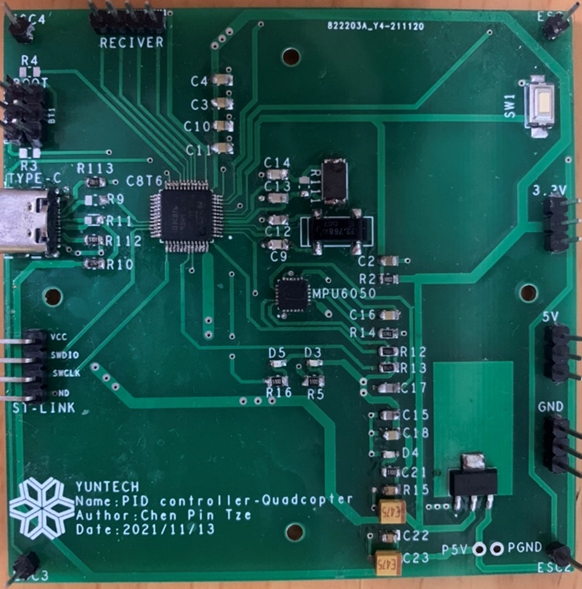 GitHub - pinze/Quadcopter_stm32_PID: Quadcopter flight controller project based on stm32f103C8T6 ...