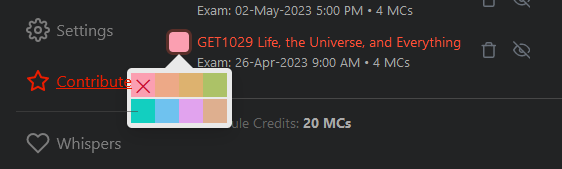 Sidebar clips through colour selection · Issue #3422 · nusmodifications/nusmods · GitHub