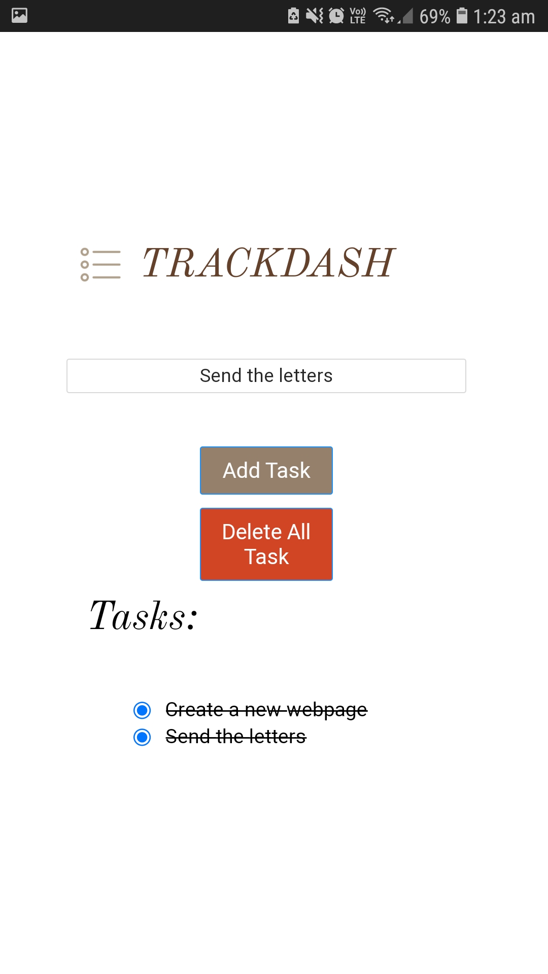 GitHub - tenserebel/TrackDash---Using-Atri: A todo list made using atri framework (Made for ...