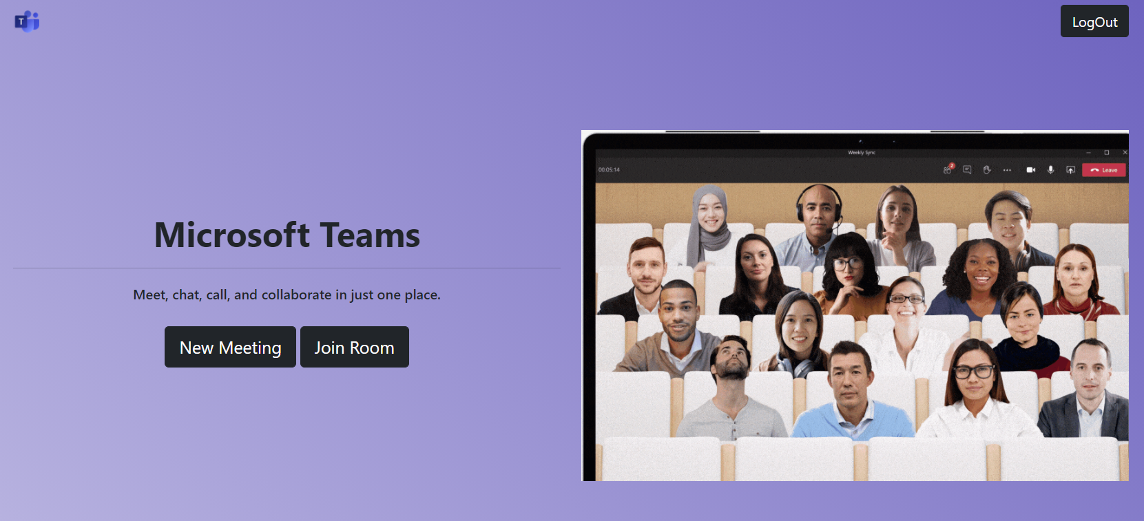 GitHub - Bhavika-Gianey/MS-Teams-Clone: Real-time video conferencing Web Application (Microsoft ...