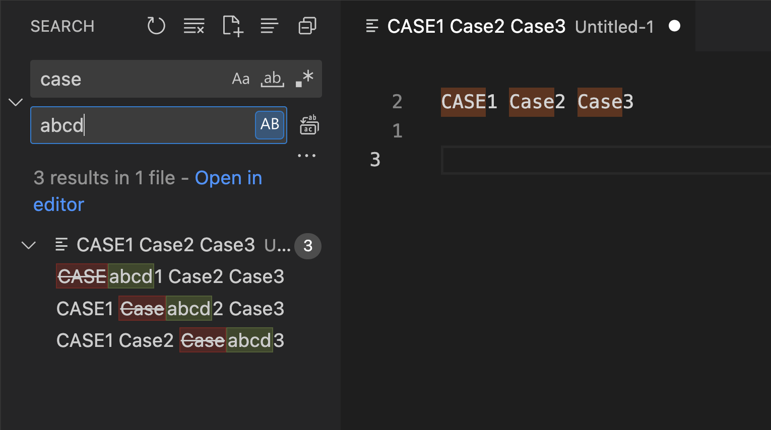 Preserve Case Toggle In Search Does Not React Correctly To Keyboard Events · Issue 175369