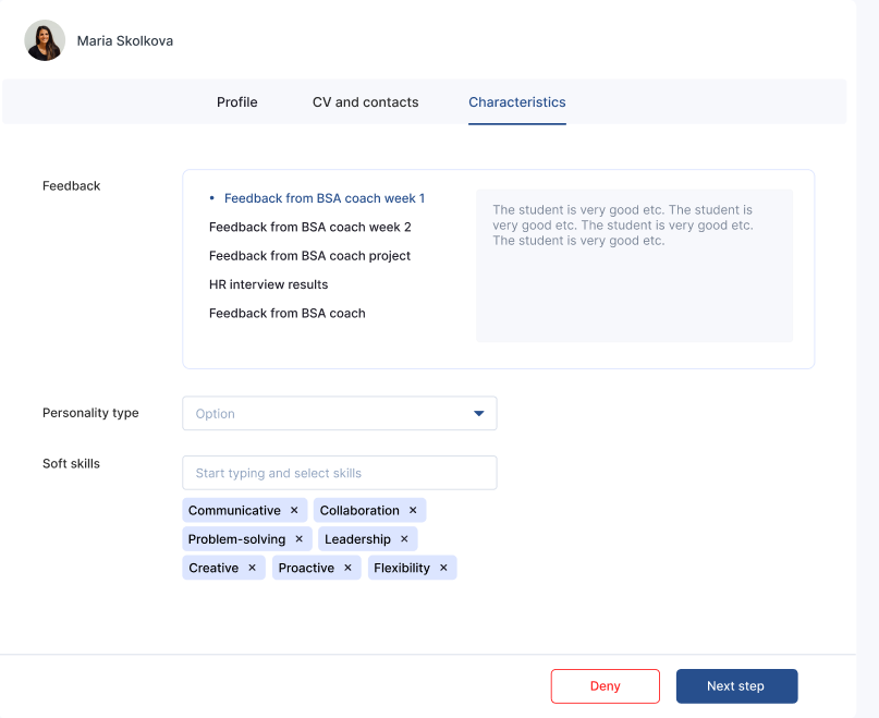 Connect admin approval with the Candidate's page · Issue #720 · BinaryStudioAcademy/bsa-2023-bsa ...