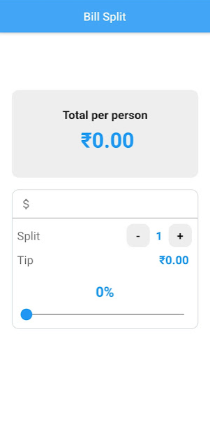 GitHub - nicolausmaximus/calc_app: Creater an application using flutter to split the bill