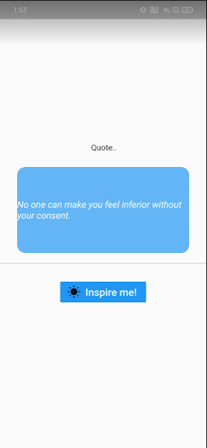 GitHub - nicolausmaximus/quote_app: Created a quote app using flutter