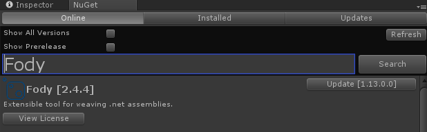 Whether to support unity? · Issue #320 · Fody/PropertyChanged · GitHub