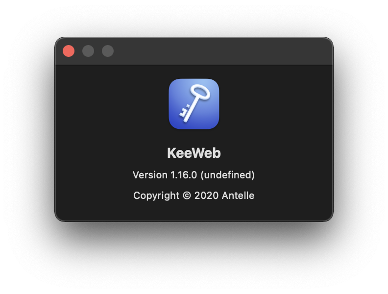 Commit hash is absent in version info · Issue #1637 · keeweb/keeweb · GitHub