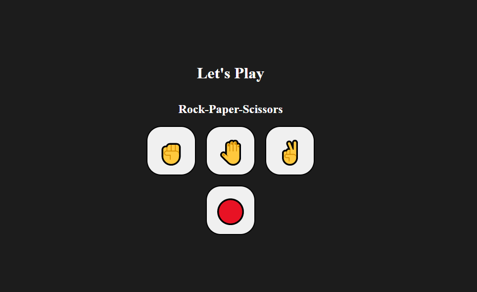 GitHub - vendetta-web/RockPaperScissors