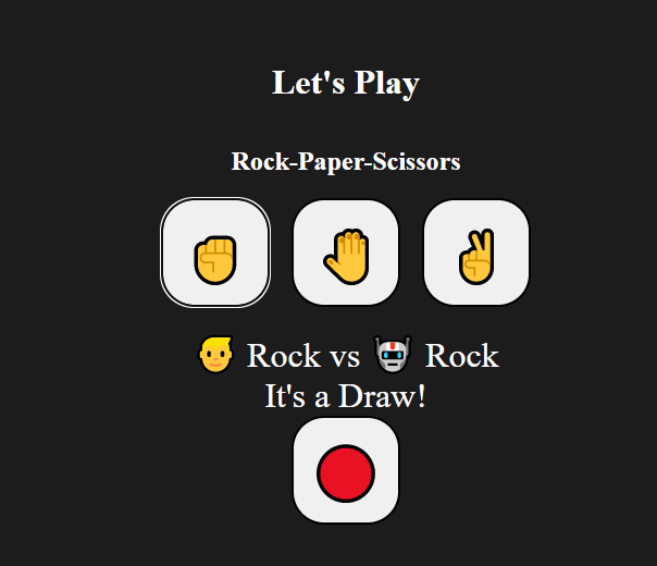 GitHub - vendetta-web/RockPaperScissors