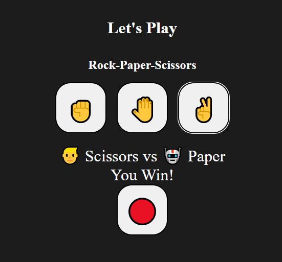 GitHub - vendetta-web/RockPaperScissors