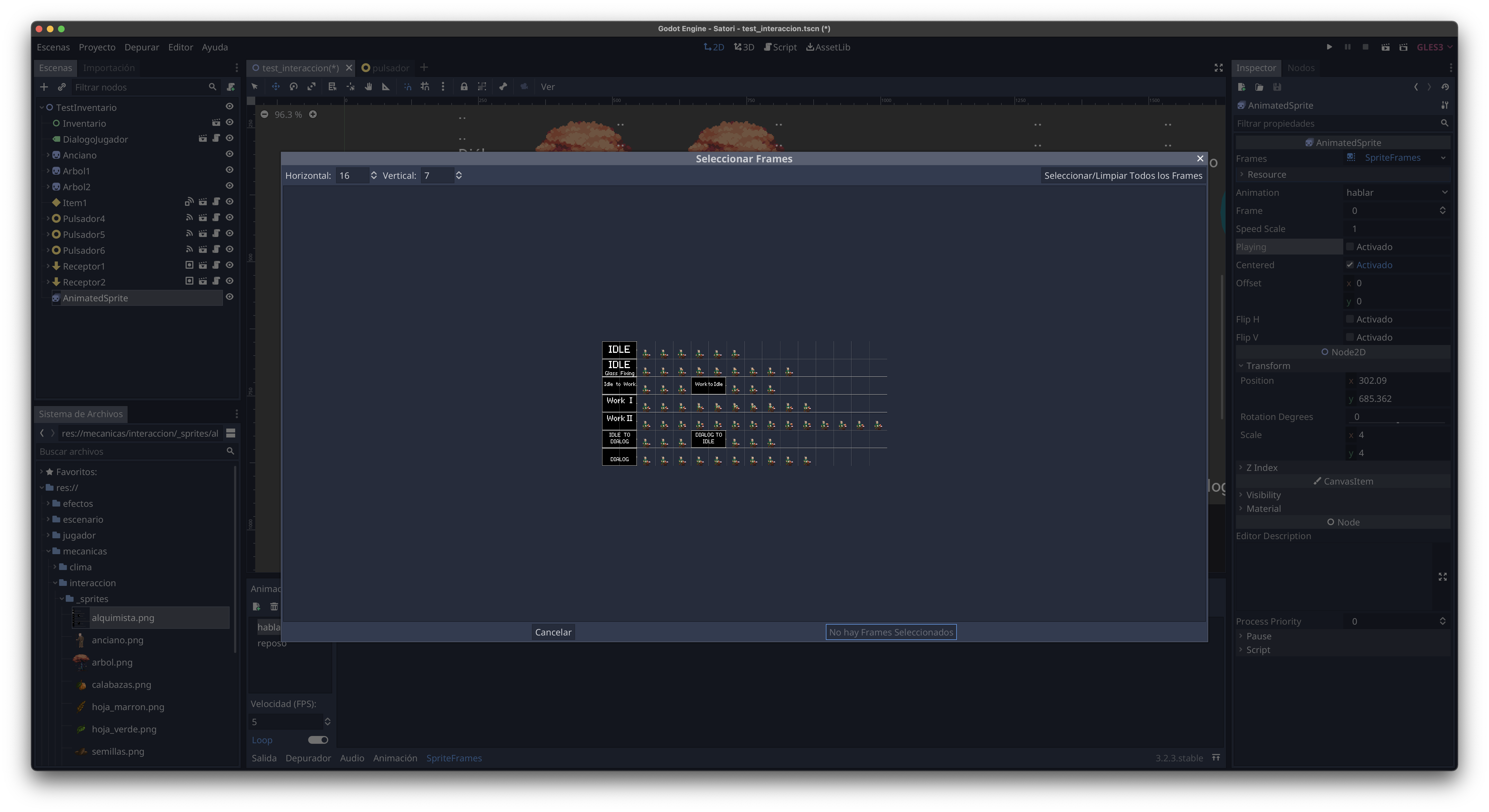 The SpriteFrames editor default zoom is too low on hiDPI displays · Issue #46836 · godotengine ...