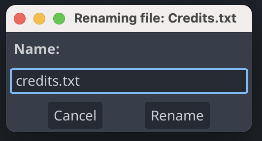 Can't rename a file/folder when only changing its case on a case insensitive filesystem (Windows ...