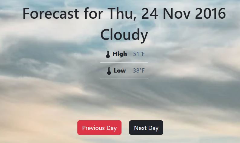 weather - Codesandbox