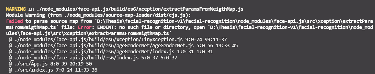 ts-node faceDetection.js ------- Error: Cannot find module · Issue #756 · justadudewhohacks/face ...