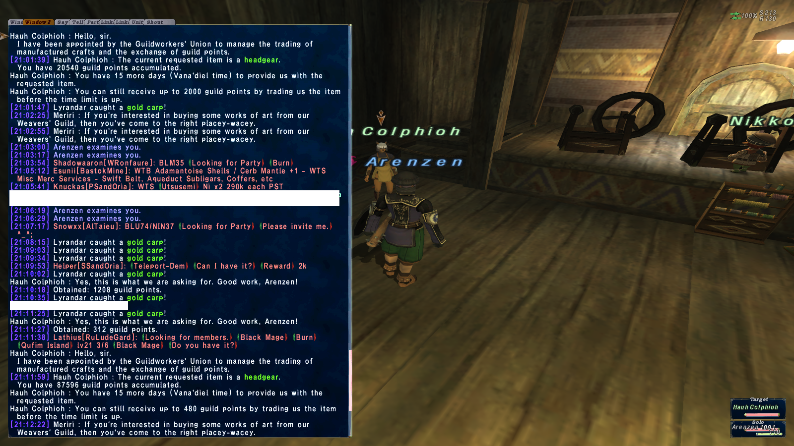 Incorrect Guild Points · Issue #3298 · EdenServer/community · GitHub
