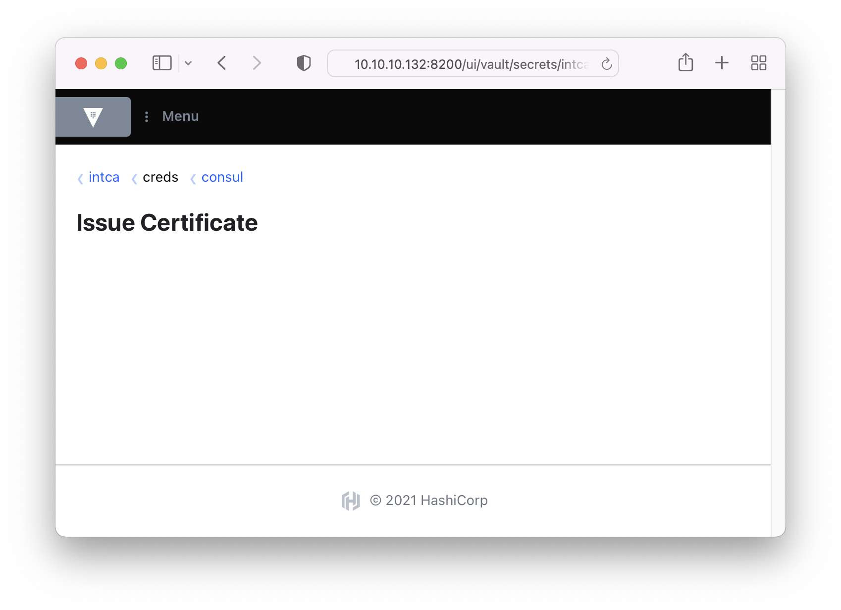 Web Ui Errors With Ec Certs On Pki Backend · Issue 13219 · Hashicorp Vault · Github
