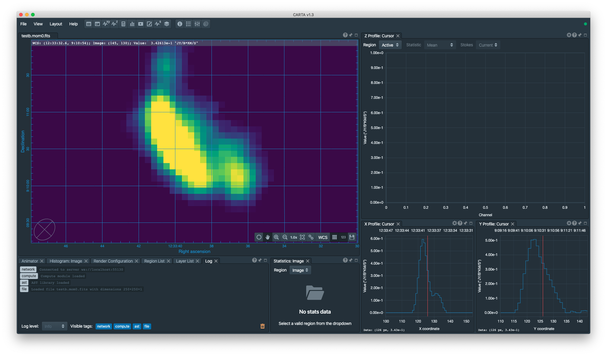 Fits file stops CARTA responding · Issue #14 · CARTAvis/carta · GitHub