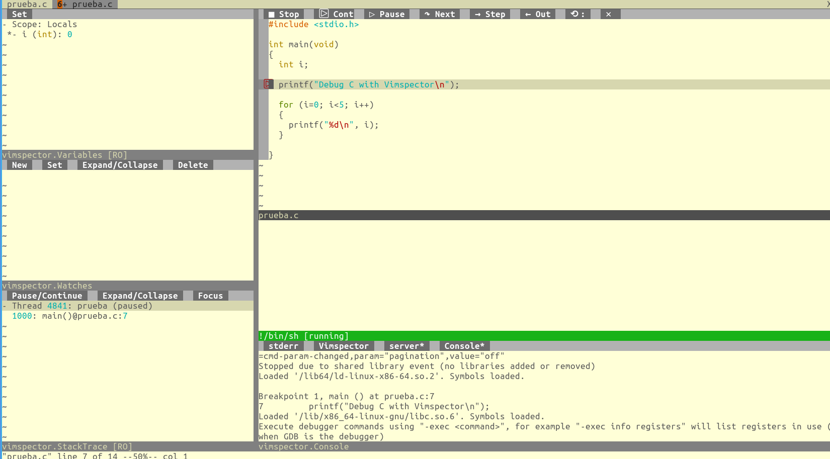 Github Da Mago Vimspector Configuration Basic Vimspector Configurations To Debug Local Remote
