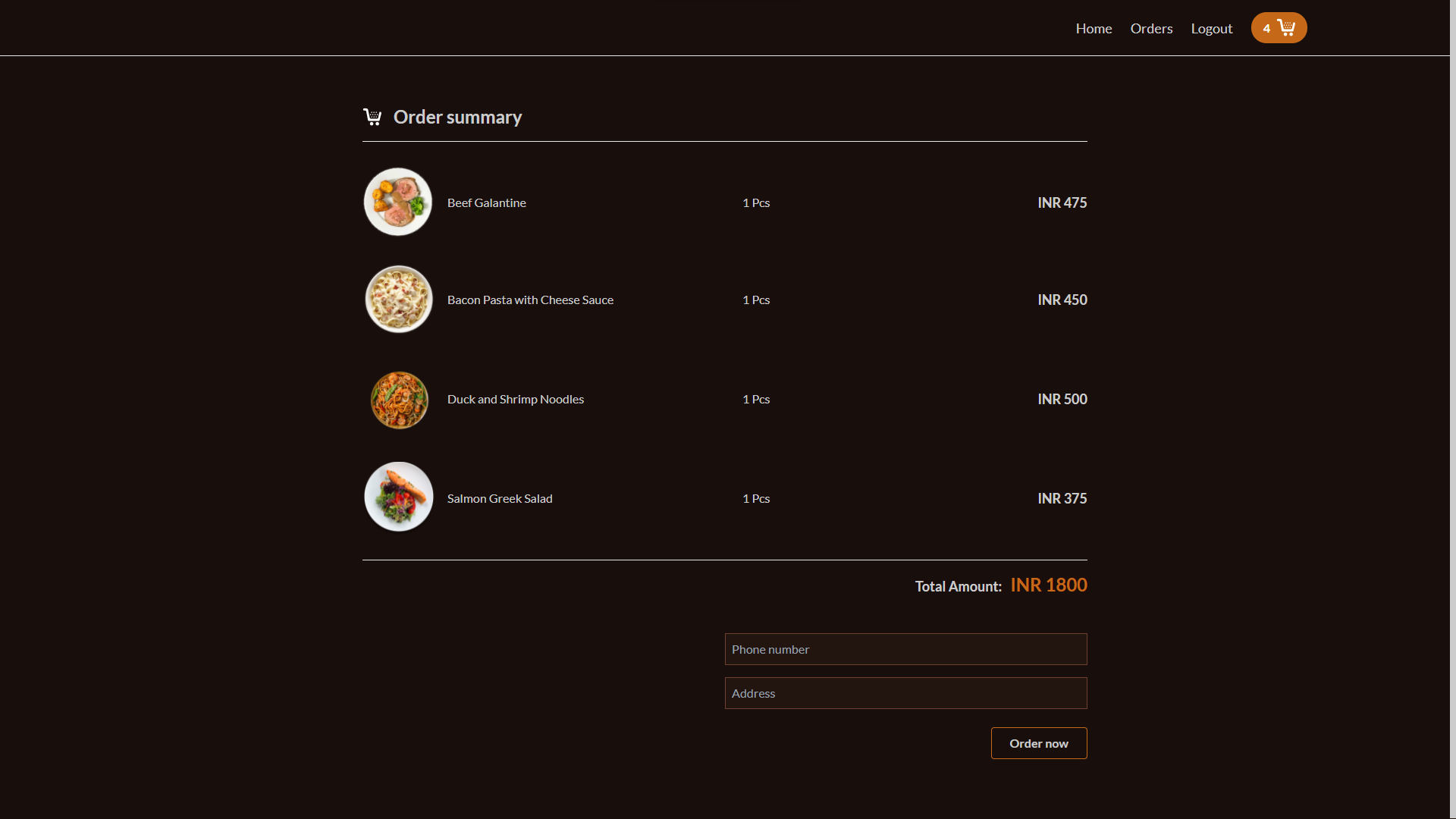 GitHub - amukta14/F00D1E