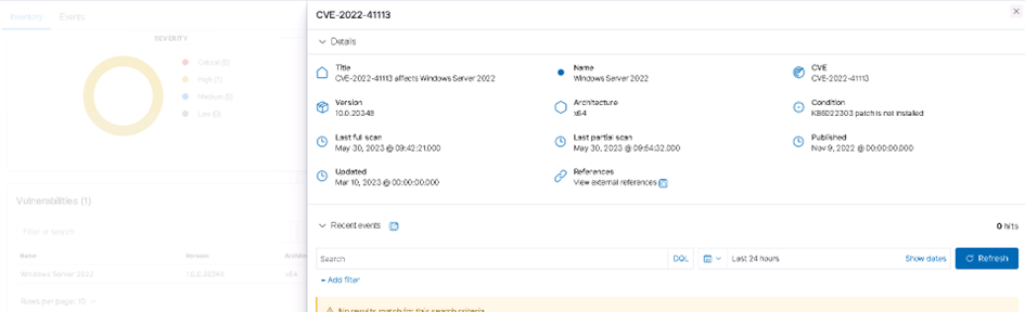 Windows Server 2022 Vulnerabilities · Issue 17305 · Wazuhwazuh · Github