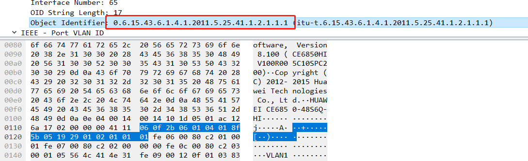 lldp OID string value is different from wireshark OID · Issue #797 · google/gopacket · GitHub