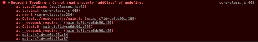 Uncaught TypeError: Cannot read property 'addClass' of undefined · Issue #4157 · nolimits4web ...