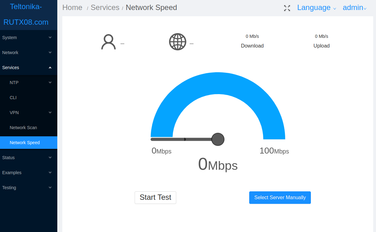 GitHub - Goodbo1i/vuci-app-network-speed: Test network Speed through router