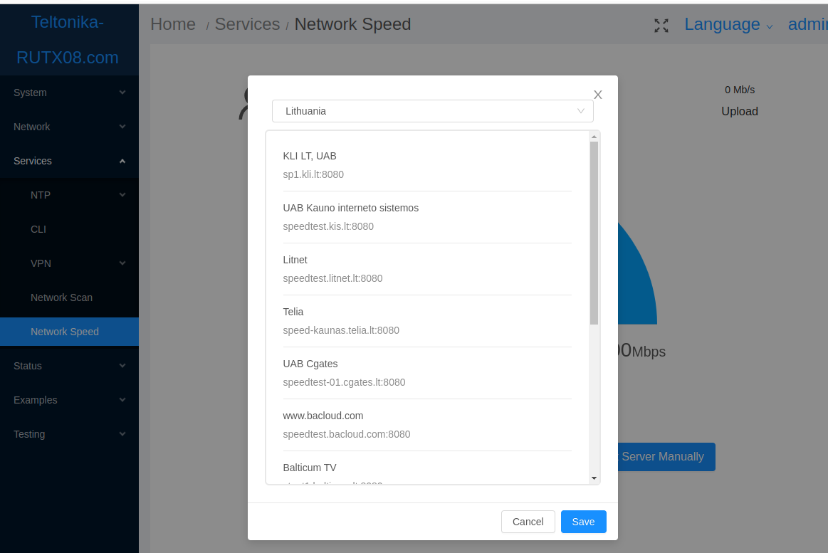 GitHub - Goodbo1i/vuci-app-network-speed: Test network Speed through router