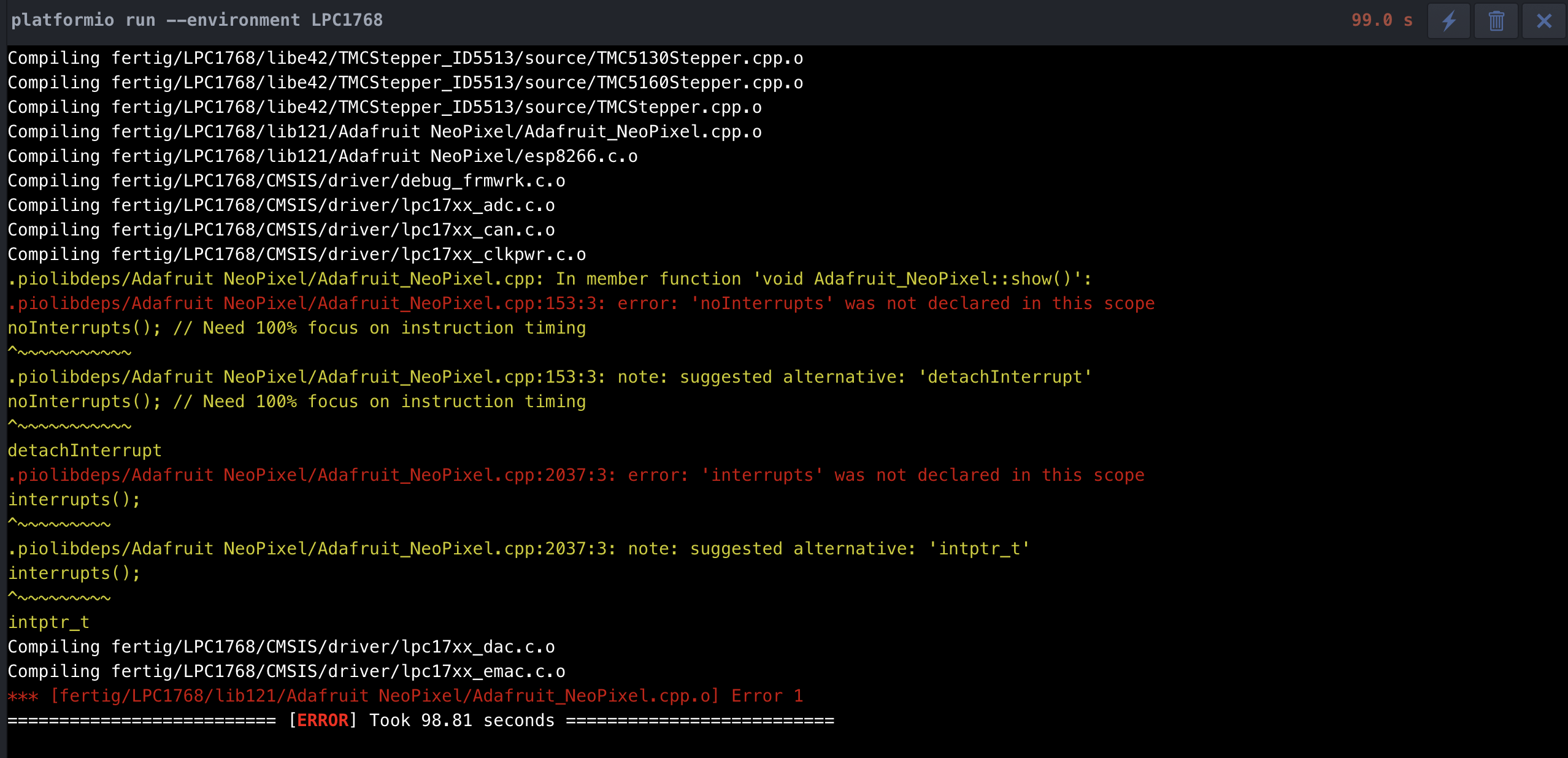 [BUG] Marlin 2.0 Bugfix won't compile for BIQU SKR v1.1 with basic configuration · Issue #13707 ...