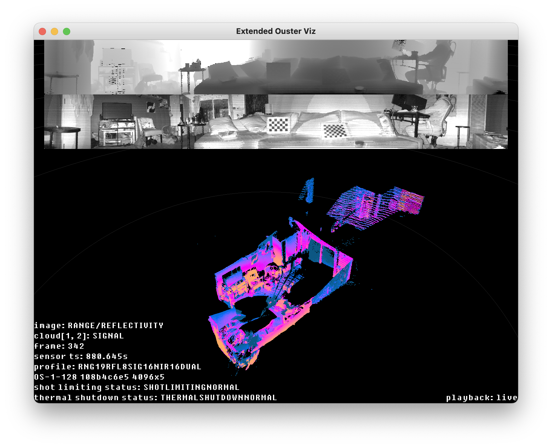 Github Pjonejaviam Ouster Lidar A Demo Integrating Ouster Lidar As A Custom Module In Viam