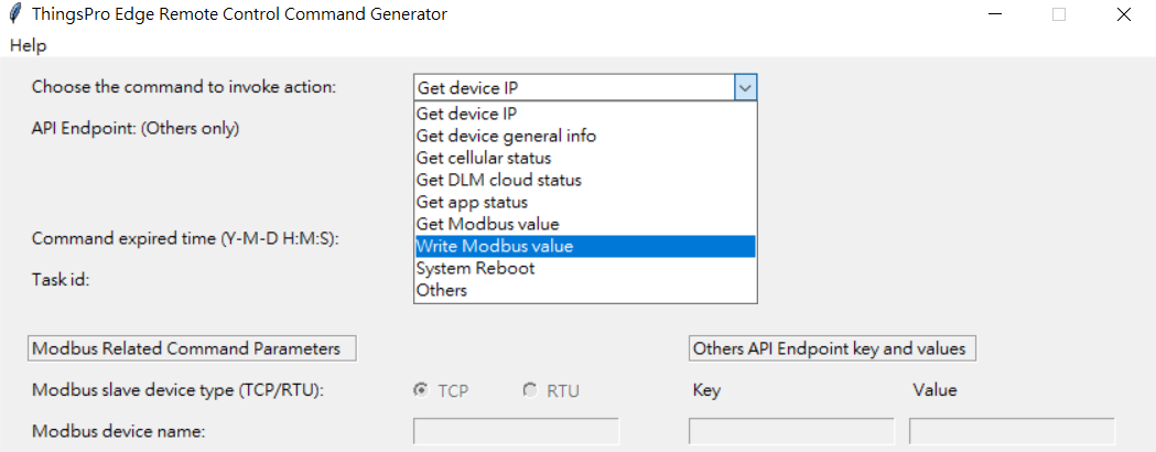 GitHub - CurtisCY/TPE-CommandGenerator-MQTT: MOXA ThingsPro Edge Remote API Invocation request ...
