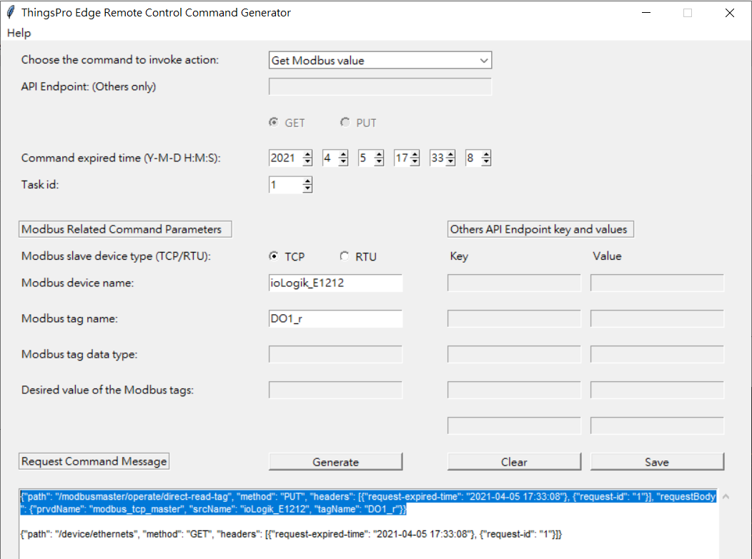 GitHub - CurtisCY/TPE-CommandGenerator-MQTT: MOXA ThingsPro Edge Remote API Invocation request ...