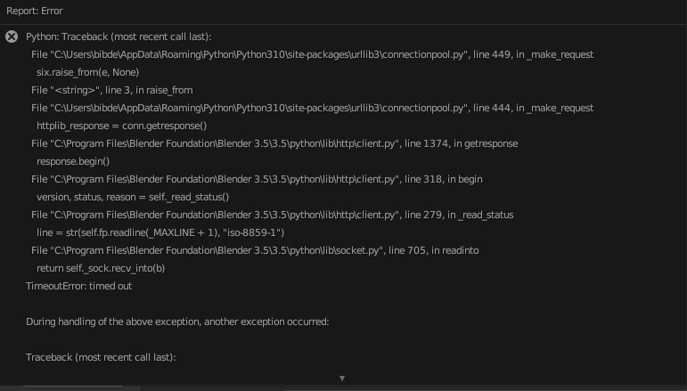 Daemon is not responding · Issue #633 · BlenderKit/BlenderKit · GitHub