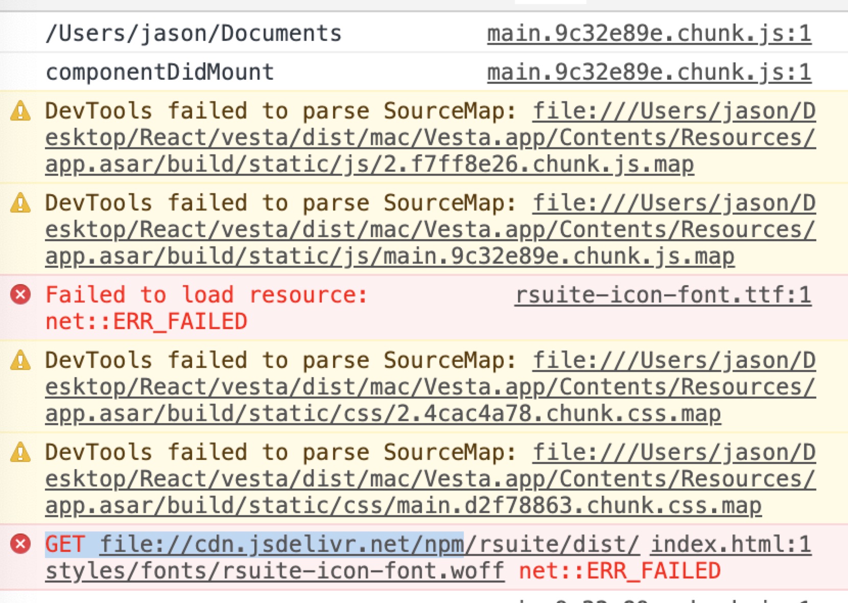 Electron下打包后icon font显示方框 · Issue #967 · rsuite/rsuite · GitHub