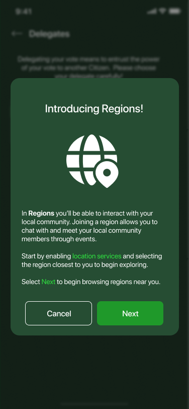 Region: Join and Onboading (1/3) · Issue #1614 · JoinSEEDS/seeds_light_wallet · GitHub