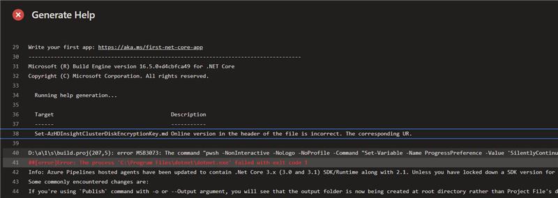 Fill in the online version automatically when using the PlatyPS to generate help doc · Issue ...