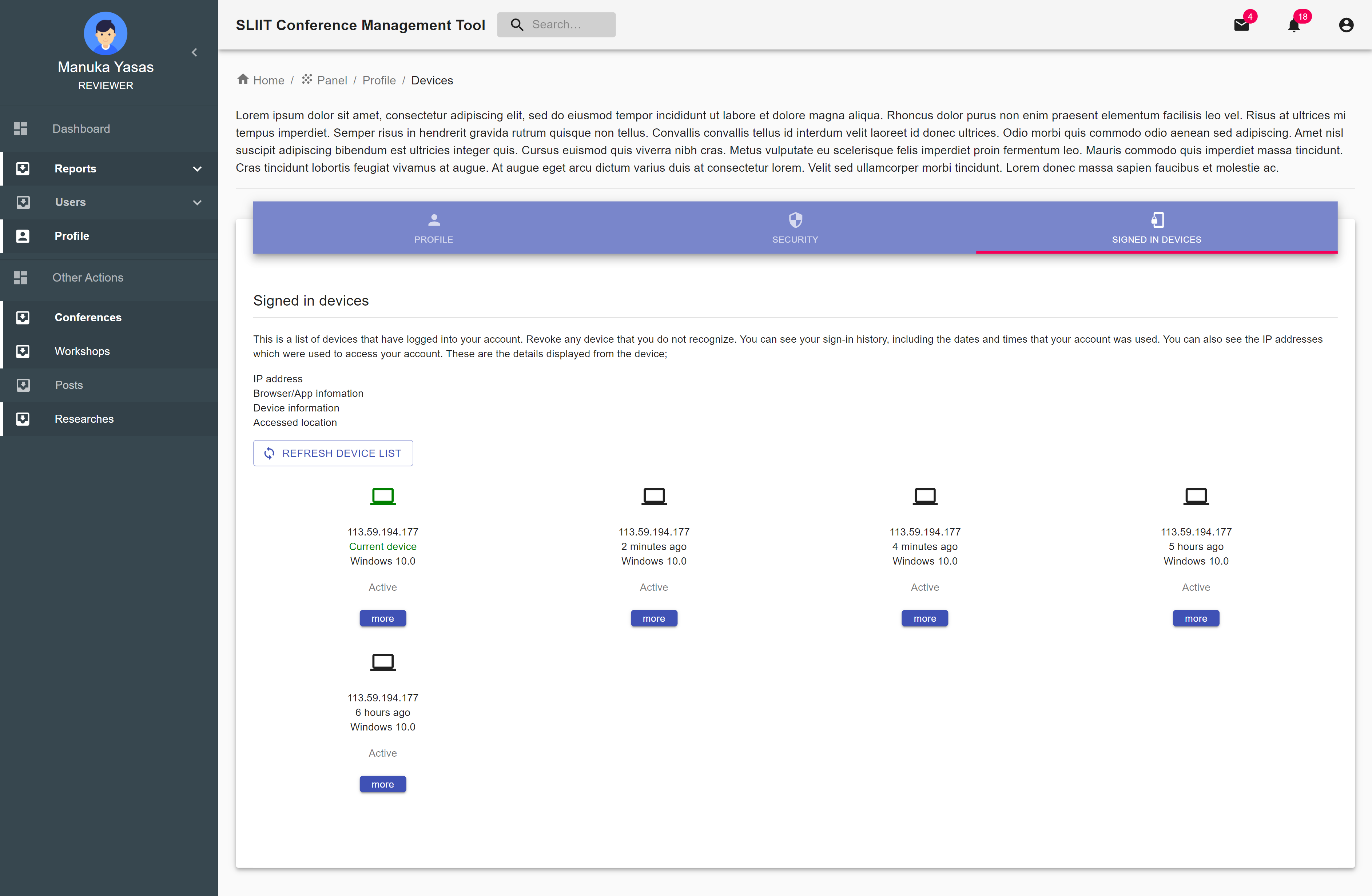 GitHub - manuka99/Conference-Management-Tool: As part of our SE3040 ...